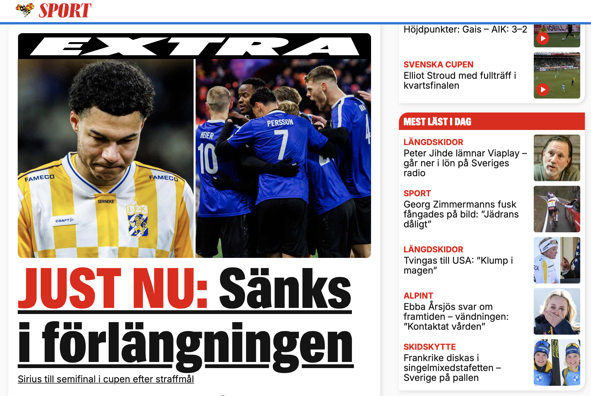Sirius News – Nyheter, matcher och analyser om IK Sirius Fotboll